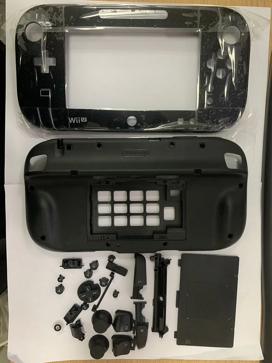 original-new-for-wiiu-gamepad-case-housing-shell-with-battery-cover ...