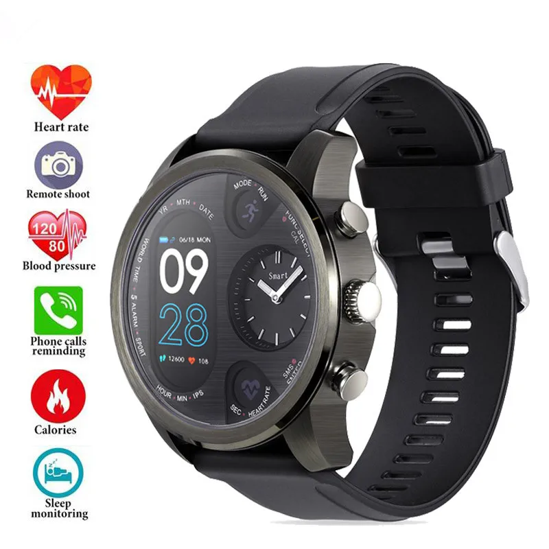 T3-Pro-Smart-Watch-Dual-Time-Zone-Sports-Men-Waterproof-T3-Smartwatch ...
