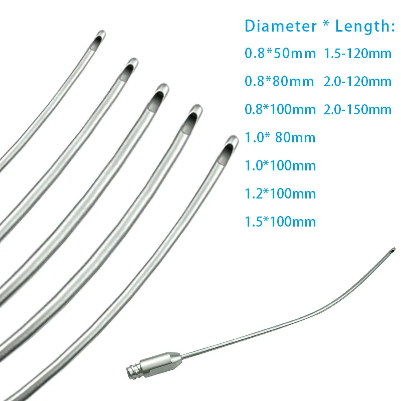 Liposuction Cannula Curved Cannulas Micro Fat Transfer Needle Single ...