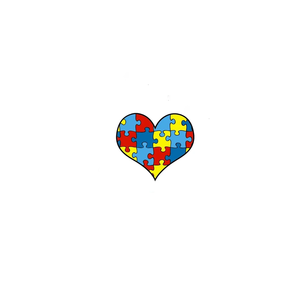 Autism Puzzle Piece Heart