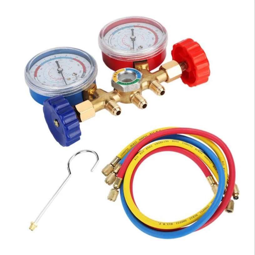 Air-Conditioner-Pressure-Gauge-Double-Meter-Car-Home-Fixed-Inverter ...