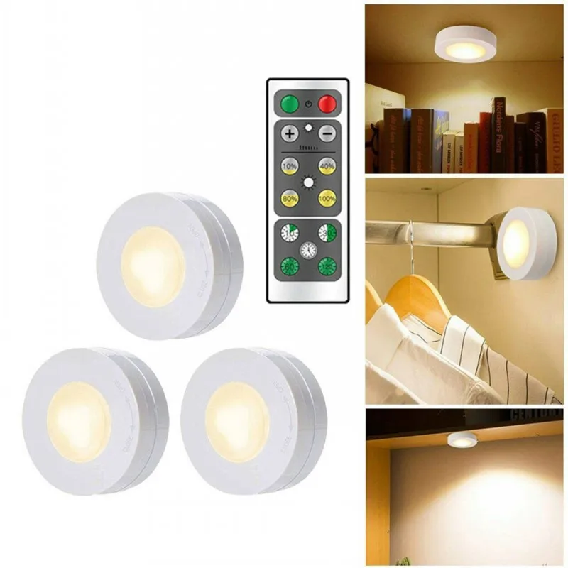 Cabinet-Light-Wireless-Dimmable-Touch-Sensor-Dual-Color-LED-Night-Lamps ...