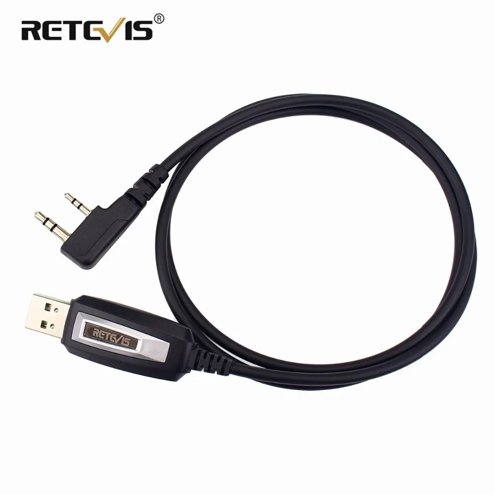 Cable de Programación USB para Kenwood BAOFENG UV 5R BF 888s Revevis Retevis H777 RT5R RT22 RT80 ...