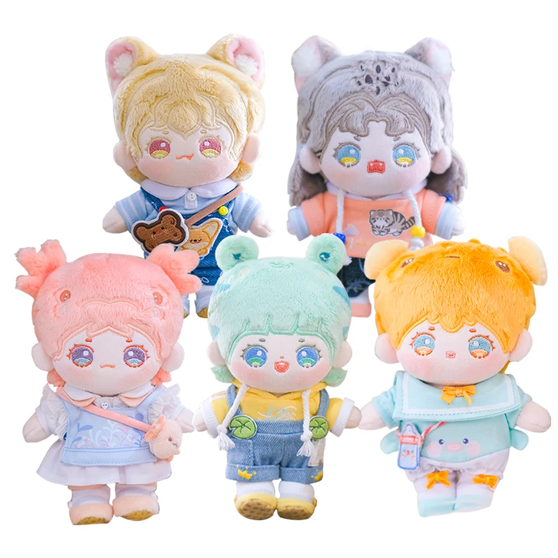 Cosmile Kpop Idol Star Froggie Axolote 15cm Plush Doll Body Toy Clothes ...