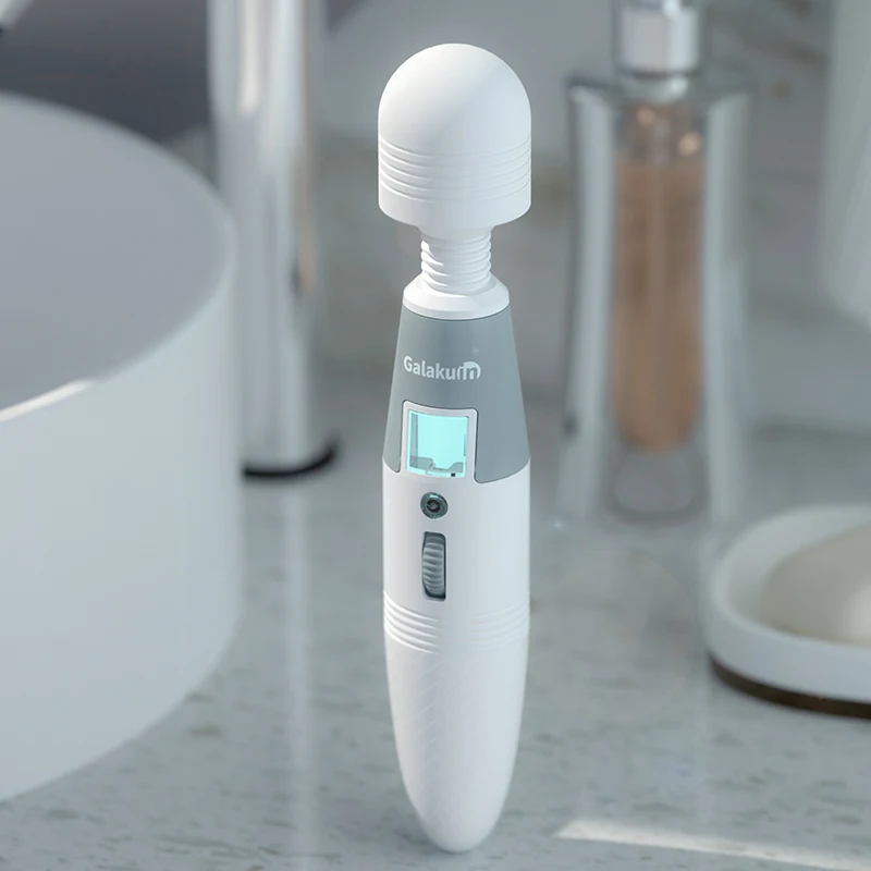 Draimior Powerful Screen Display Speed Wand Av Vibrator Sex Toys For