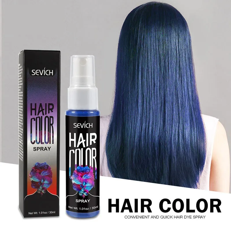 Disposable-Hair-Quick-Spray-Lasting-Security-Waterproof-Hair-Dye-Purple ...