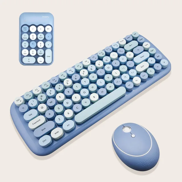 Jelly Comb Wireless Keyboard Mouse Combo - Made Minimal