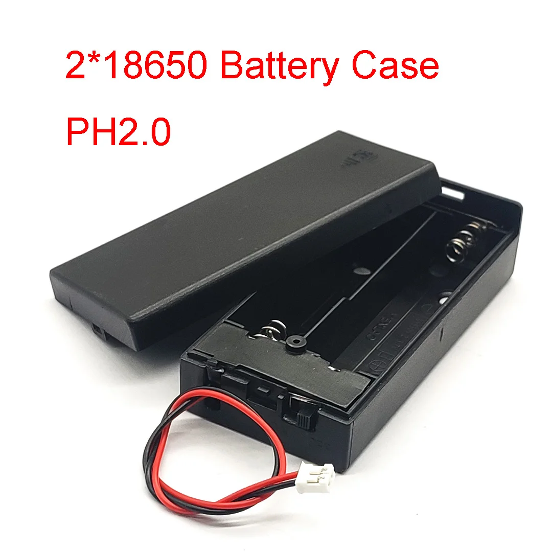 18650-Battery-Case-3-7V-With-PH2-0-Head-For-2x18650-Batteries-Holder ...