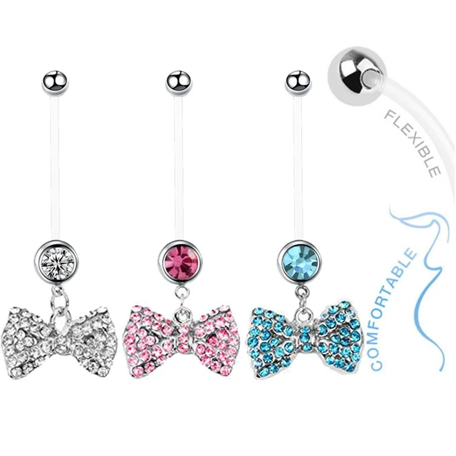 Cute Bow Belly Button Rings