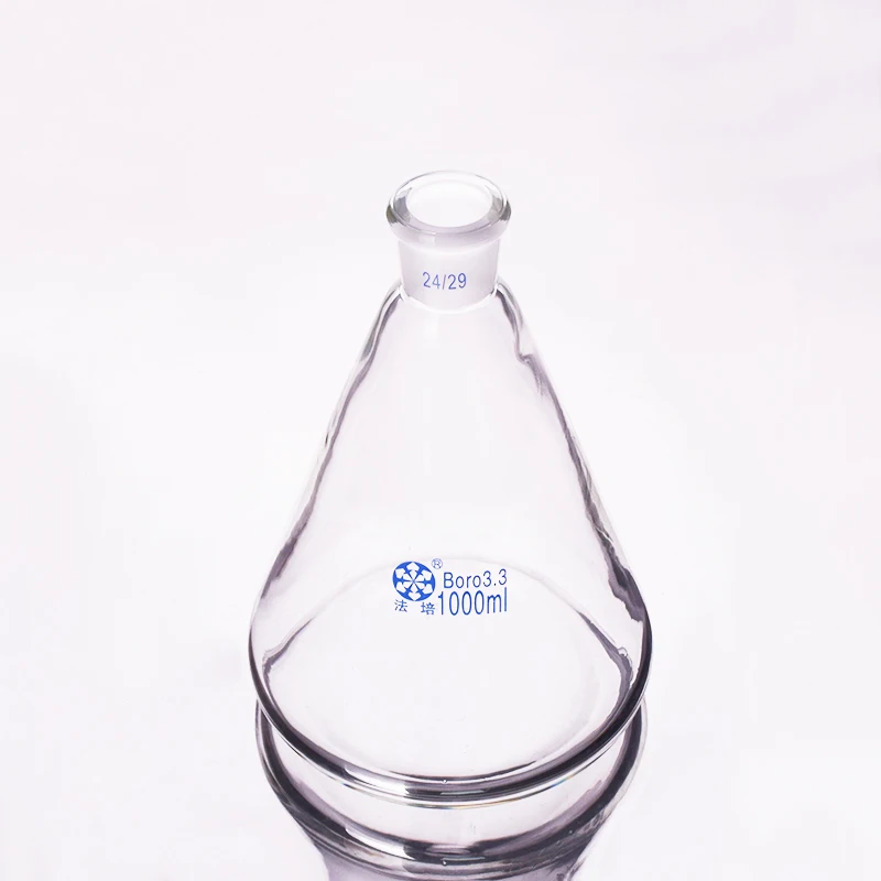 Conical-flask-with-standard-ground-in-mouth-Capacity-1000ml-joint-24-29 ...