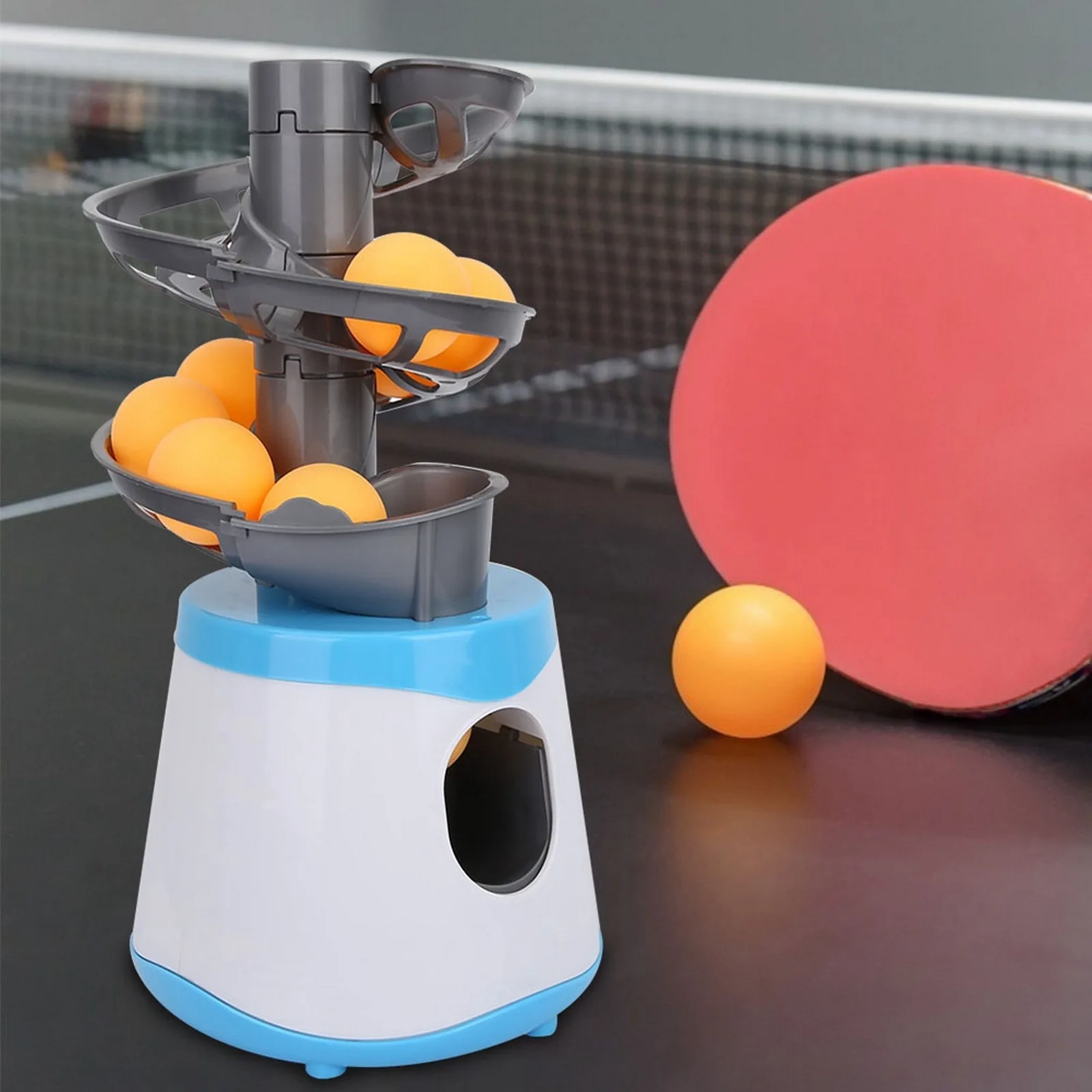 Table-Tennis-Server-Robot-Ping-Pong-Trainer-Automatic-Launcher-Machine ...