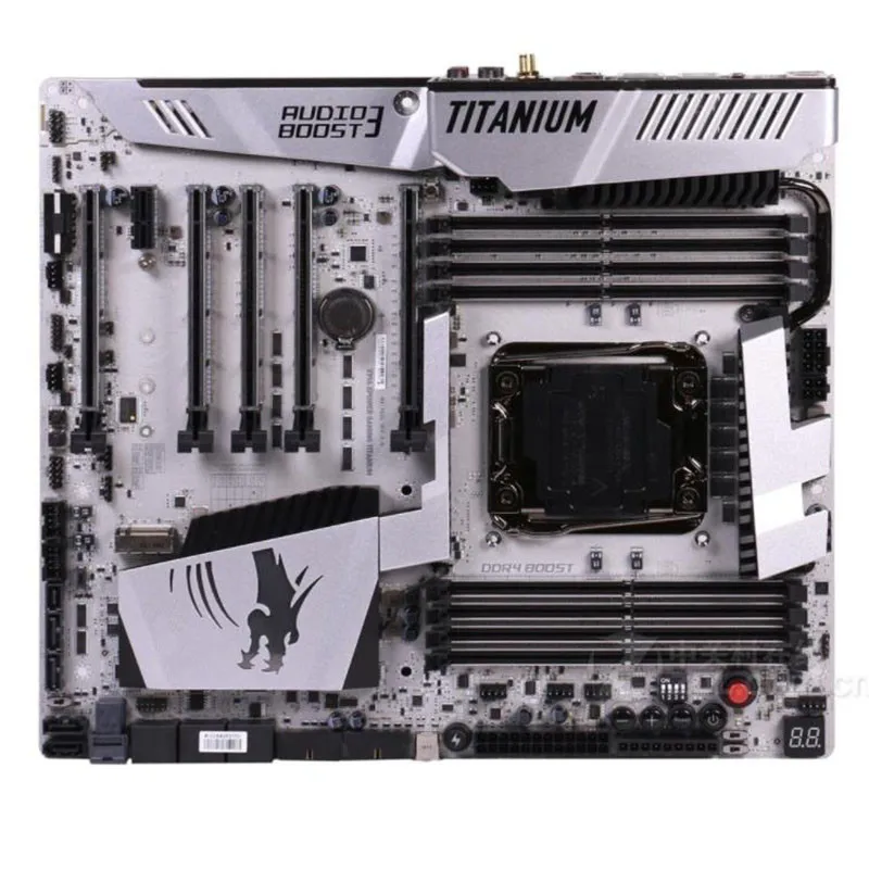 For X99a Xpower Gaming Titanium Computer Usb3.0 Sataiii Motherboard Lga ...