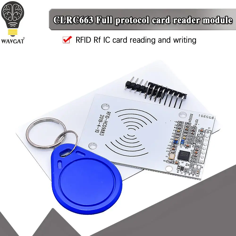 Clrc663 Rc663 Development Board Full Protocol Nfc Reading Card Module ...