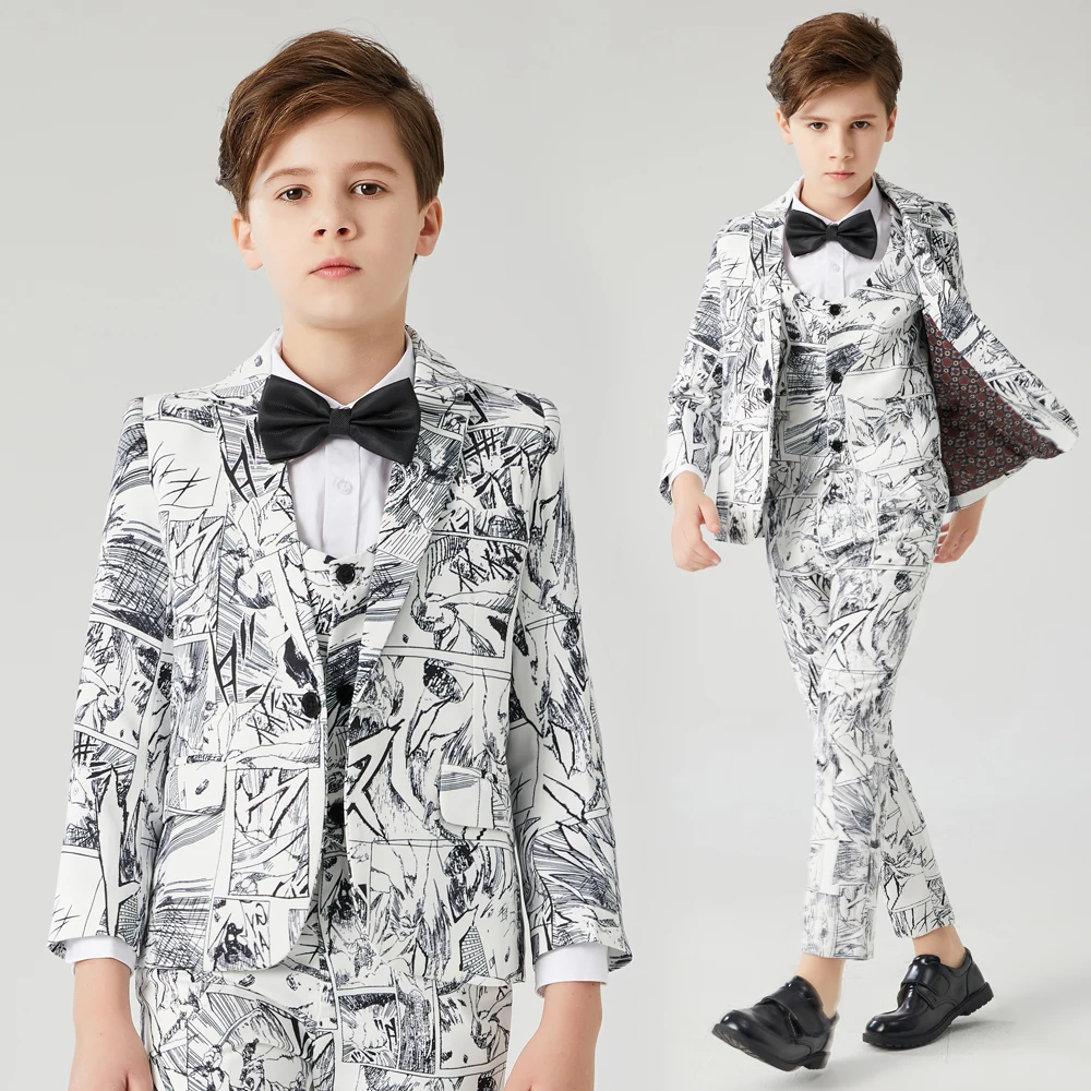 Fashion High Quality Child Suit For Boy's Wedding Flower Baby Suits ...