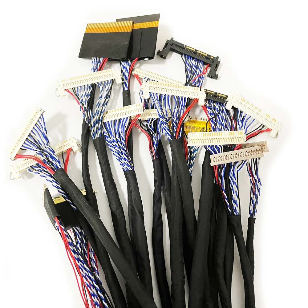 20pc-lvds-cable-kit-for-10-65-screen-20P-30P-40P-51P-LVDS-FPC-Commonly ...