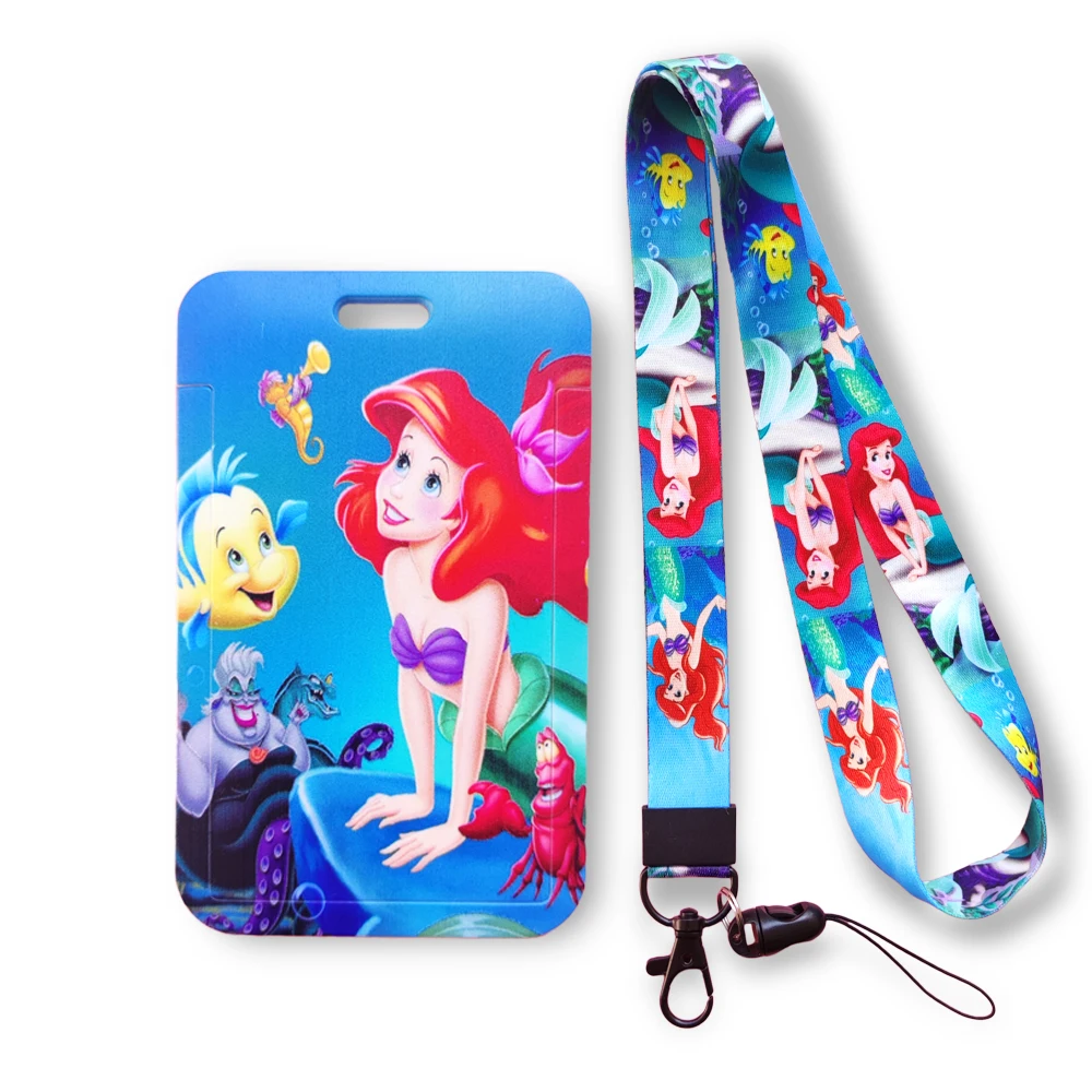 Disney The Little Mermaid Ariel Name Card Covers Id Card Holder ...
