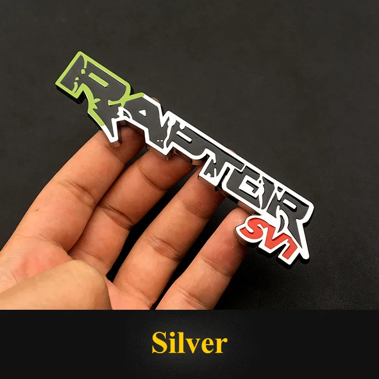 1pcs 3d Metal RAPTOR SV1 Emblem car sticker car styling For Ford Kuga ...