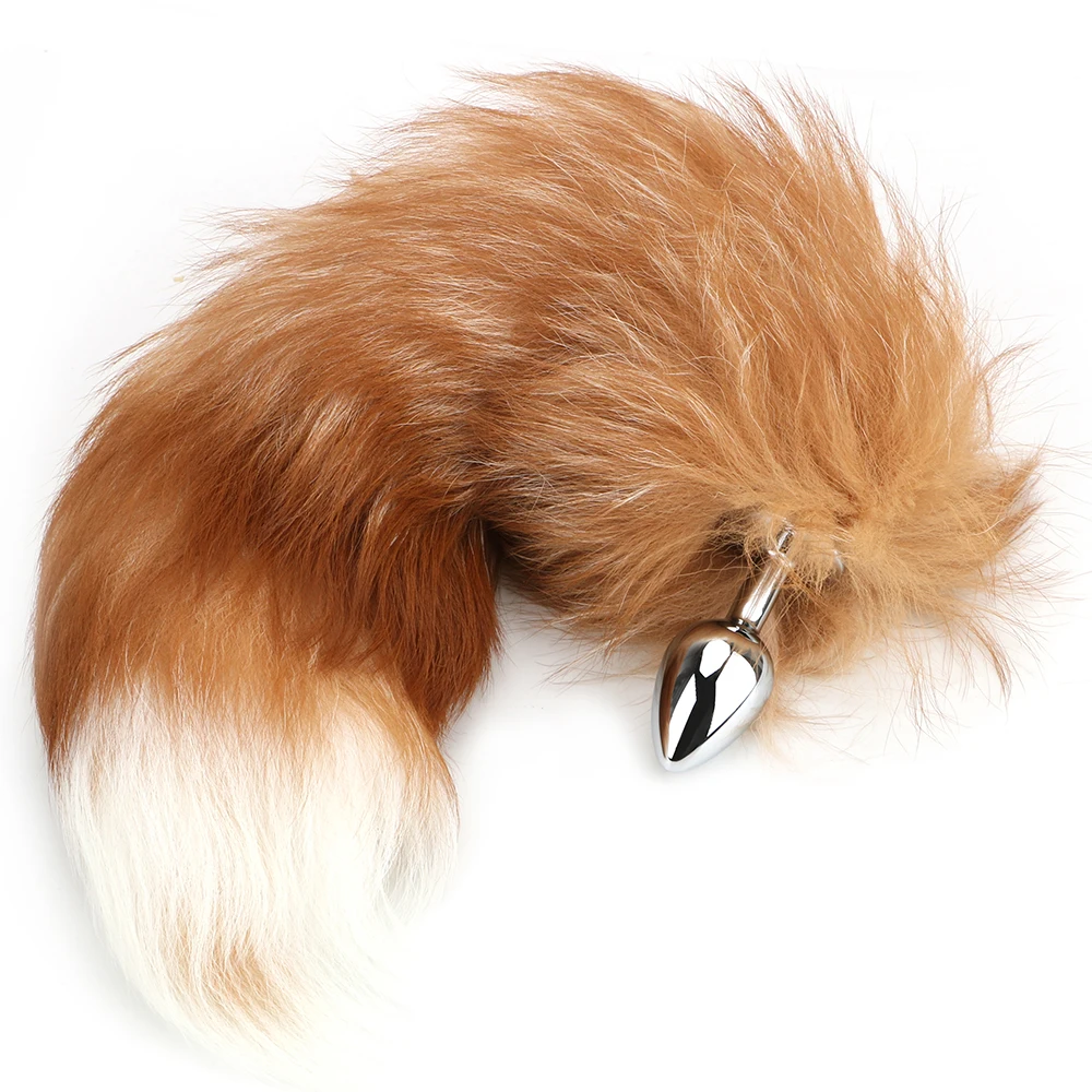 Sex-Toys-For-Women-Man-Gay-Smooth-Touch-Anus-Stimulator-Fox-Tail-Metal ...