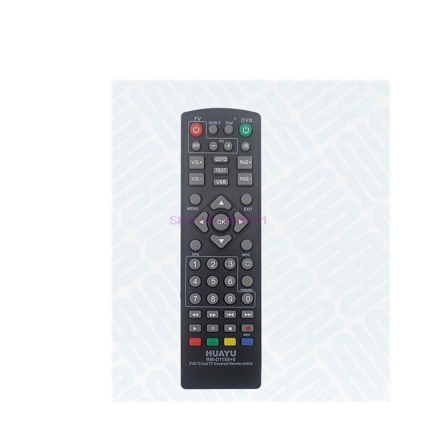Mando a distancia UNIVERSAL para tv, dvb t2, receptor de televisión por ...