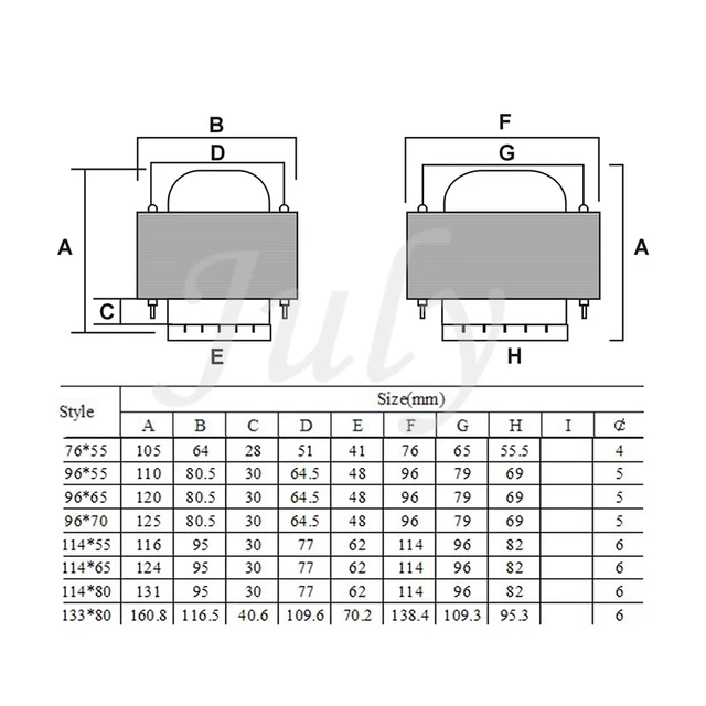 PU-300A 300B Single-ended Tube Amplifier Power Transformer, 55% OFF