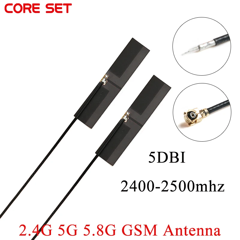 5Pcs-2-4G-5G-5-8G-5dbi-Built-in-Antenna-Wifi-Bluetooth-compatible ...