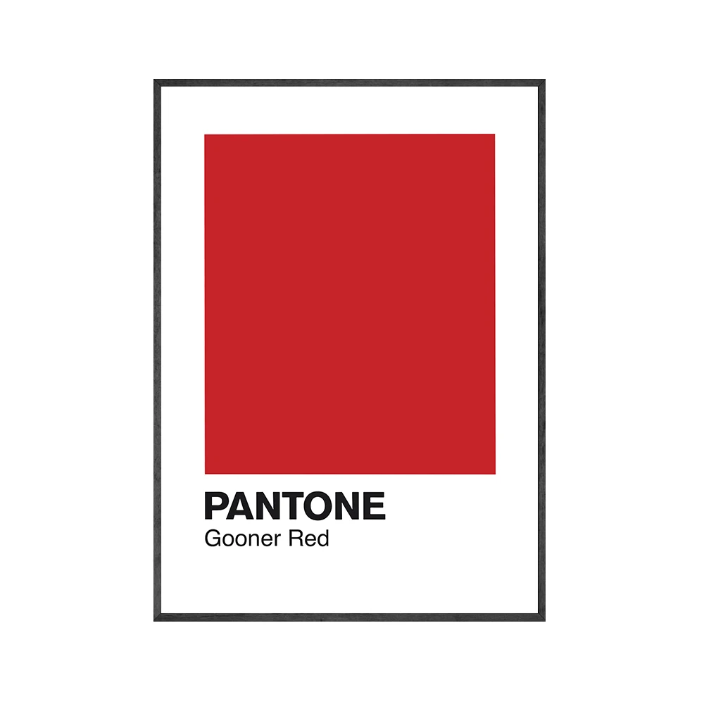 Liverpool FC Pantone Canvas Drawing & Illustration Art & Collectibles ...