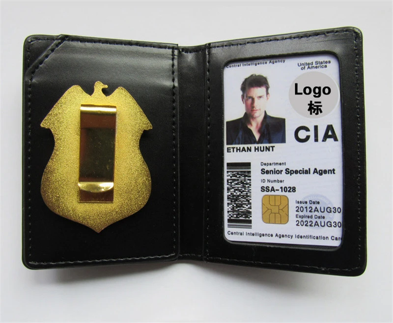 United States Cia Special Agent Officer Badges Leather Case Holder Id ...
