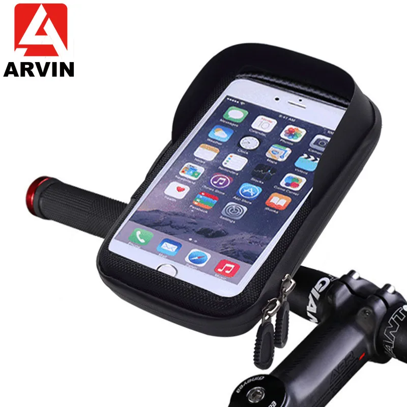 Arvin Waterproof Bicycle 5.5 Inch Bag Phone Holder Bike Mobile Phone ...