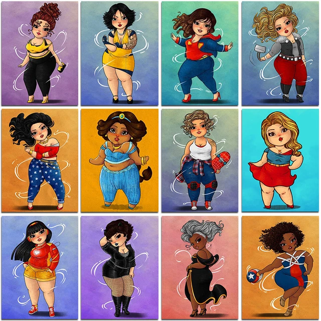 Plus Size Cartoon