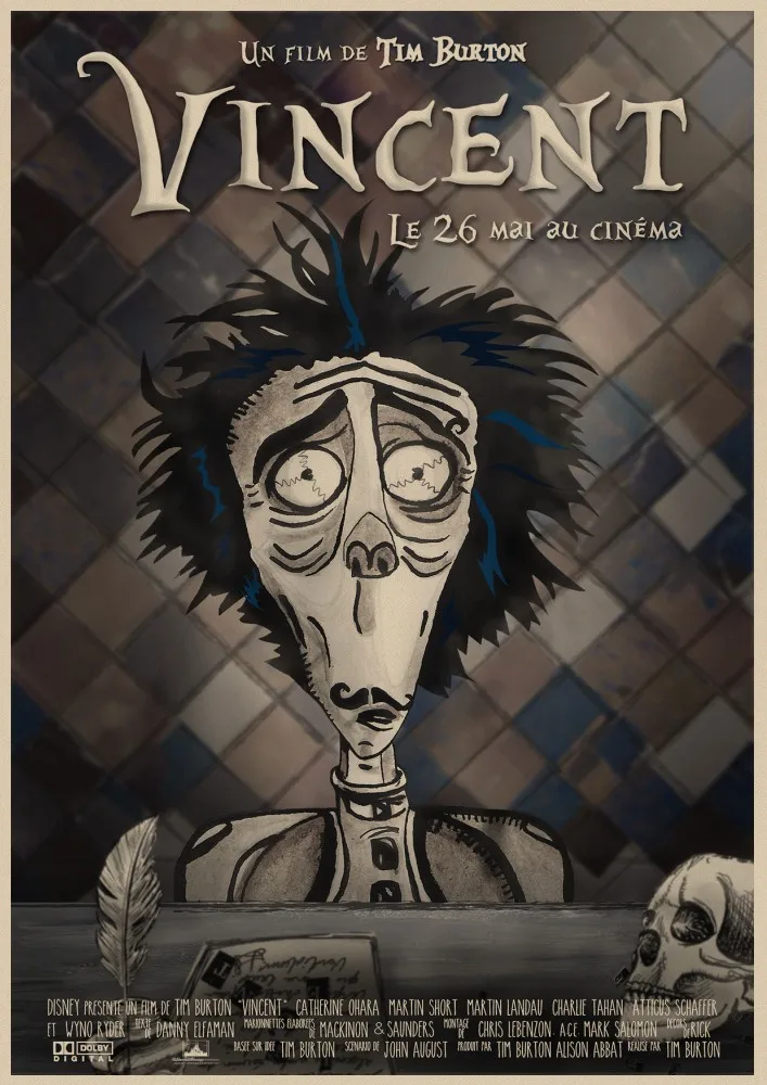 Tim Burton Movie Poster