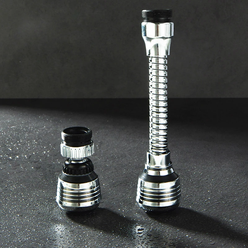 2 Styles Kitchen Home Gadget Water Saving Device Rotate High Pressure ...