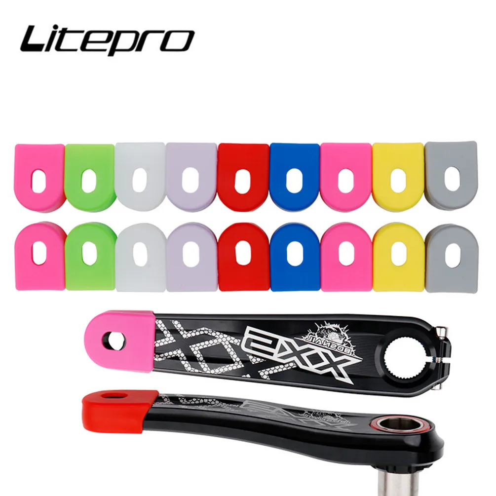 Fixed Gear Road Bicycle Crank Protector Sleeve MTB Mountain Bike ...