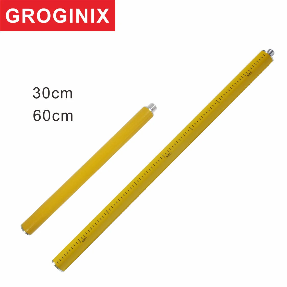GROGINIX-30cm-Tripod-Extension-Pole-for-Laser-Level-Use-60cm-GPS-RTK ...