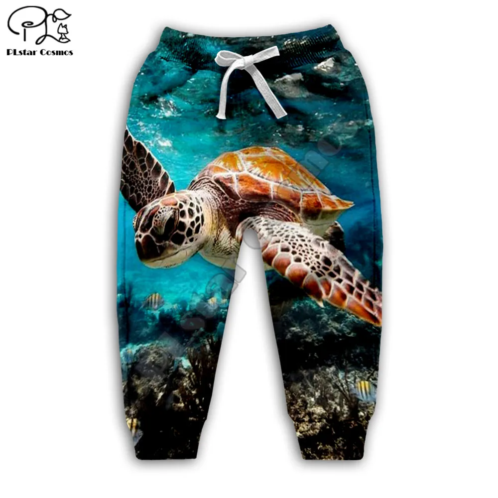 PLstar-Cosmos-Sea-Turtle-3D-Print-2021-New-Fashion-Pants-Boy-Girl ...
