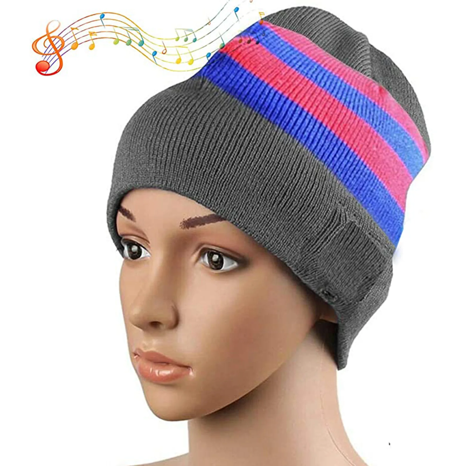 Music-Hat-Wireless-Earphone-Sport-Headphone-Smart-Headset-Unisex-Winter ...