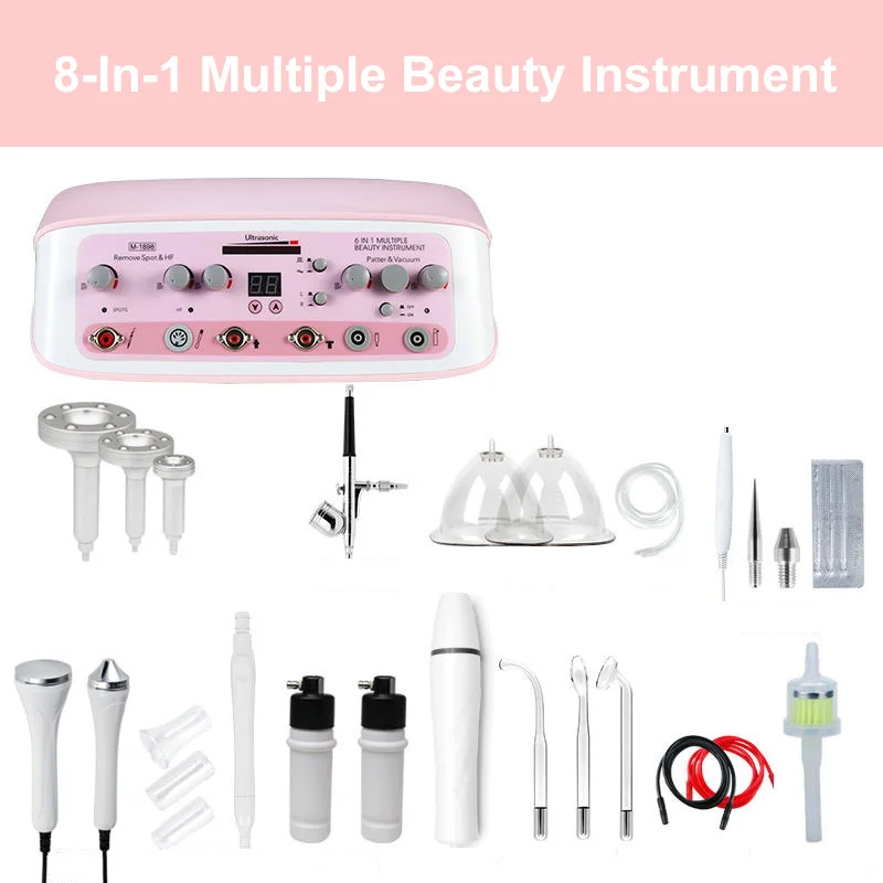 8-In-1-Multiple-Beauty-Instrument-Device-With-Ultrasonic-HF-Breast ...