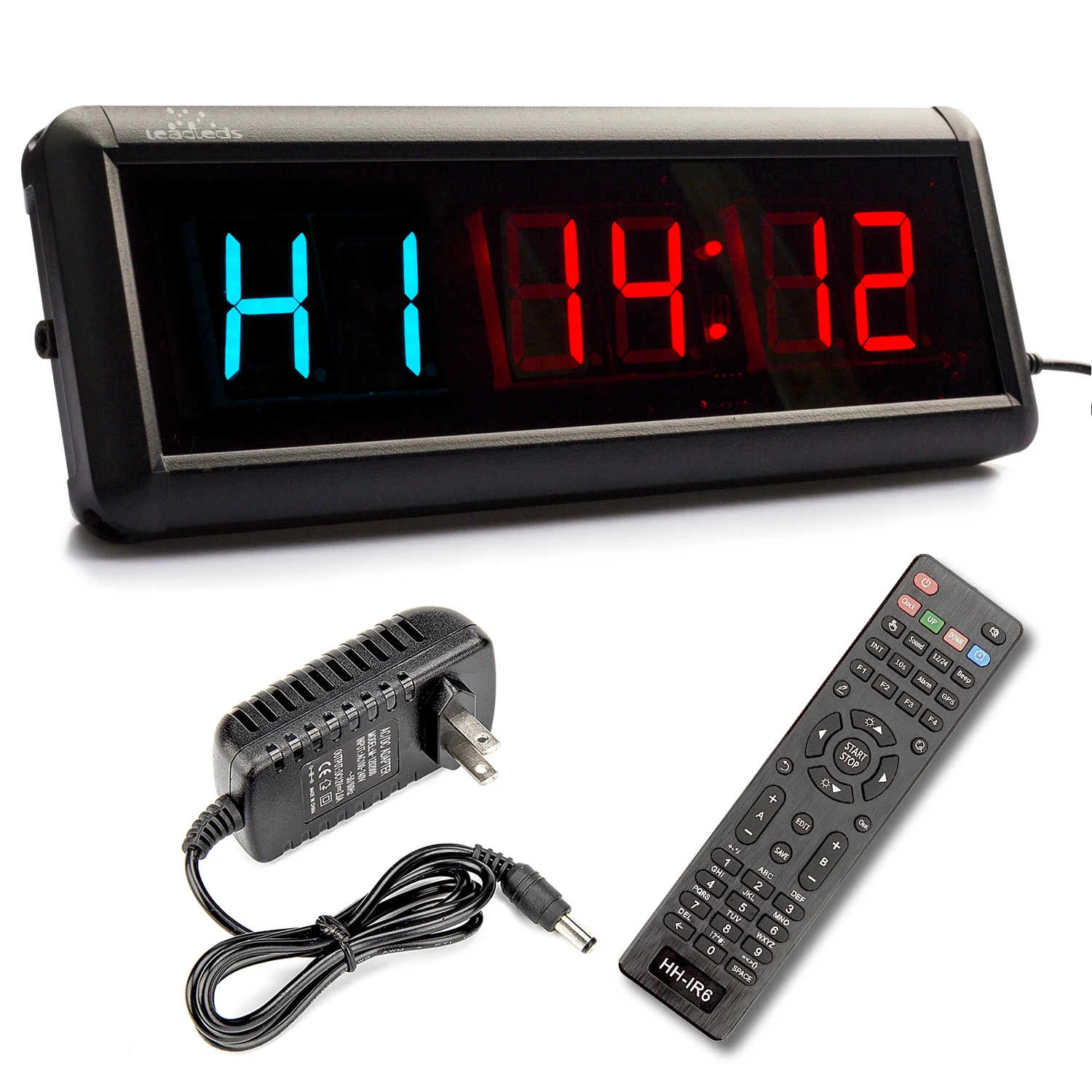 Led Number Display Gym Timer Count Down/up Clock Timer Stopwatch With ...