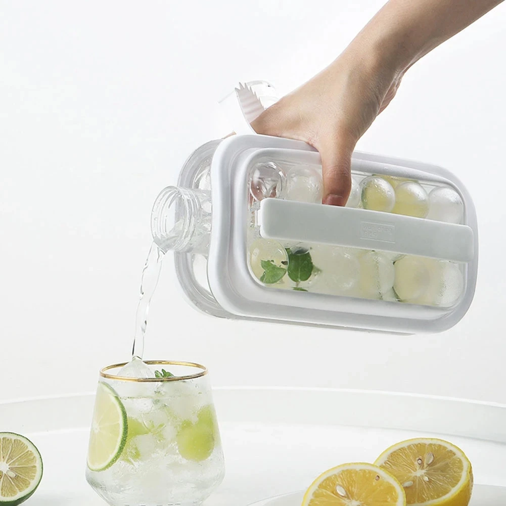 Hot Newest Portable Creative Ice Container 2 In 1 Ice Ball Maker Ice ...