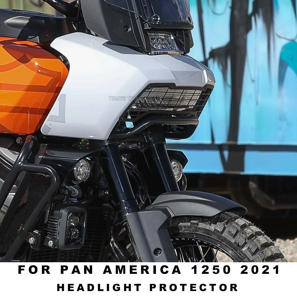 Motorcycle Aluminium Headlight Protector Grille FOR PAN AMERICA 1250 ...