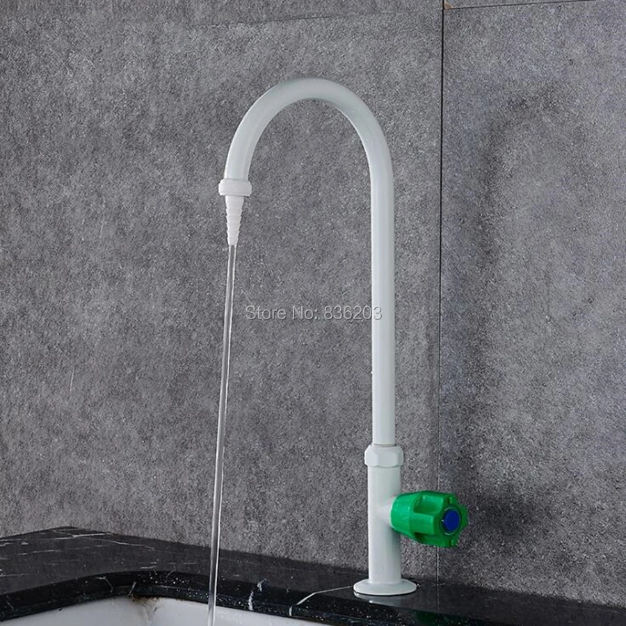 Bathroom Medical Laboratory Basin Faucet Tap Copper Foot Pedal Brass ...