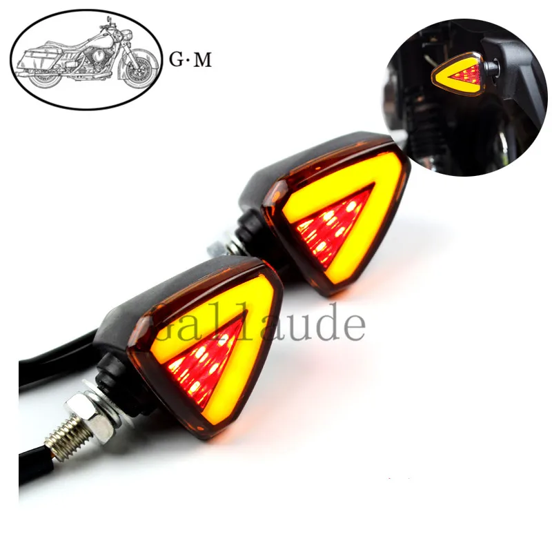 Universal Motorcycle Turn Sequential Signals LED Blinker Flashing ...