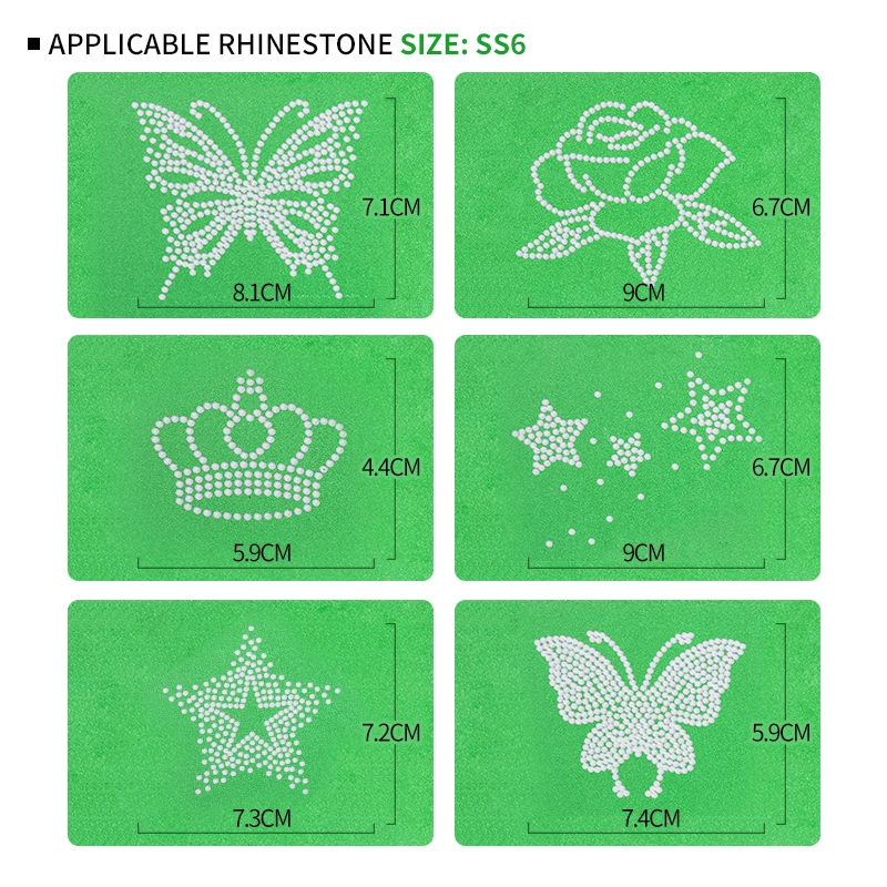 Ss6 rhinestone templates - makerslasopa