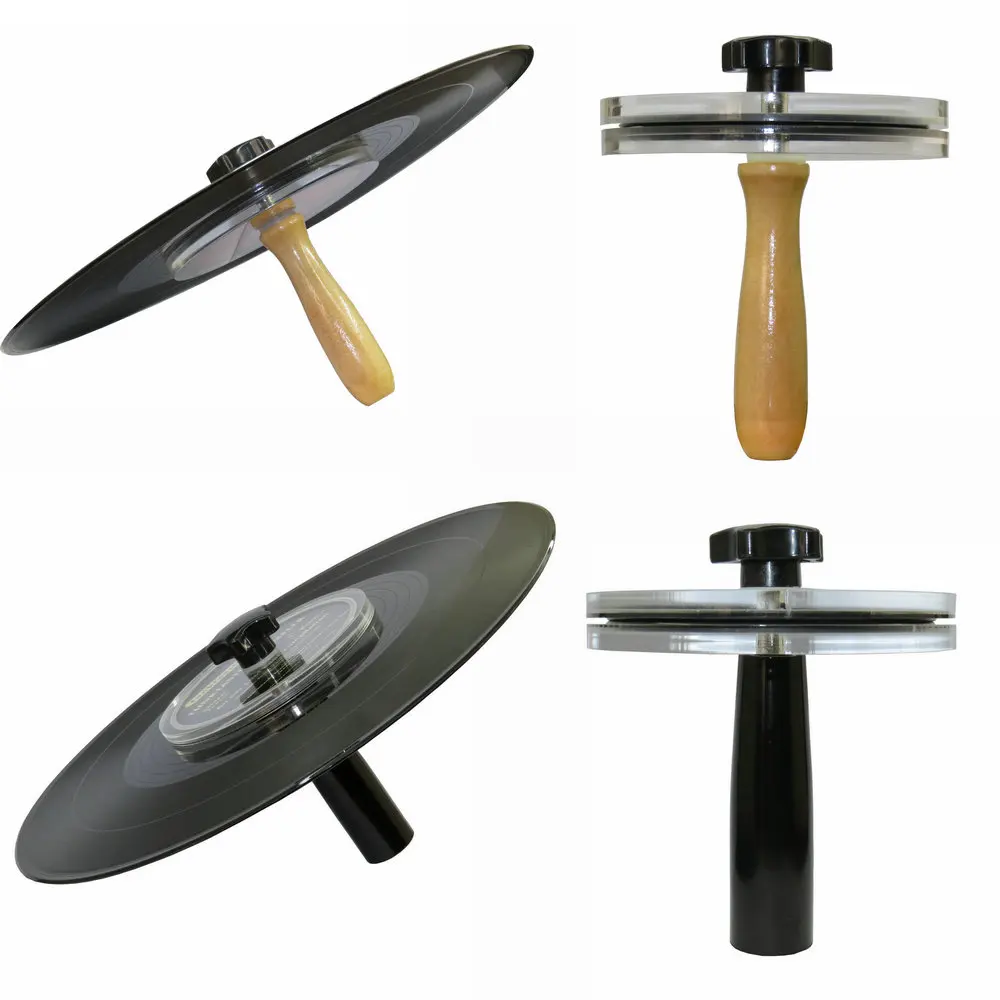 LP-Vinyl-Record-Cleaner-Clamp-Aluminum-handle-Record-Label-Saver ...
