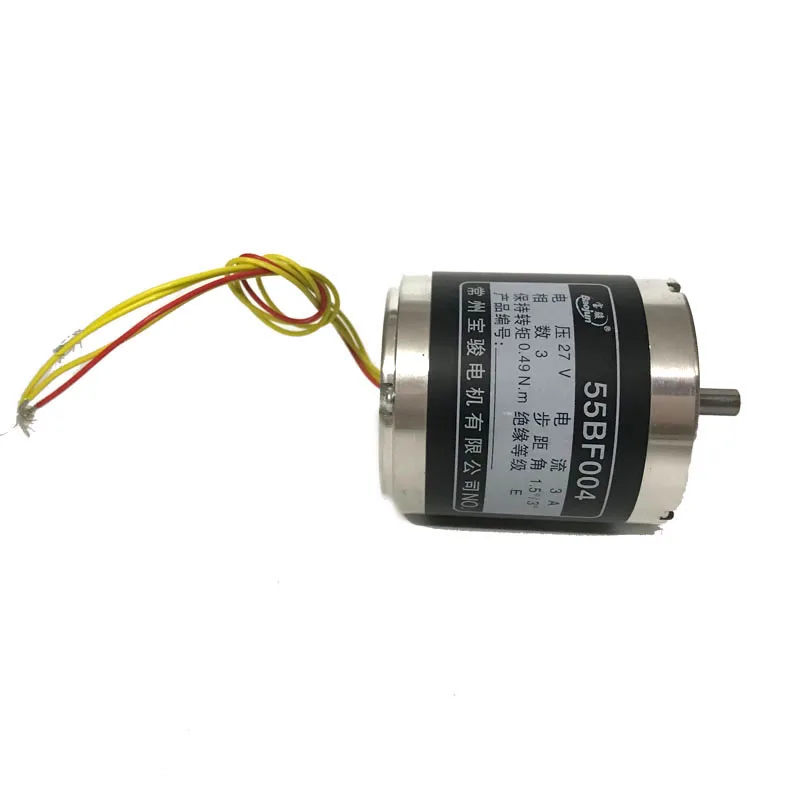 Wedm 3 Phase Stepper Motor Taper Motor 55bf004 One Side 24v For Cnc ...