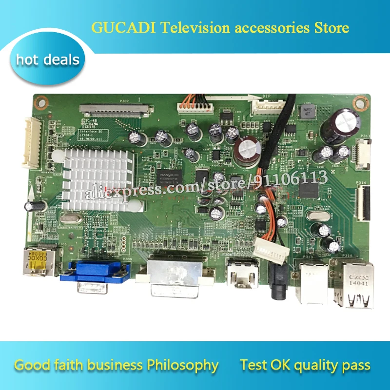 Placa base para L2128 1 U2713HM, 48.7M709.011, buen funcionamiento ...