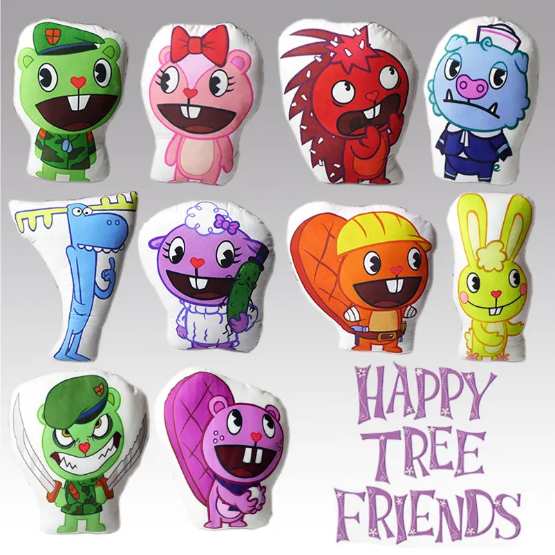 Happy Tree Friend | Pillow | Toys | Doll | Movies Tv - Plush Doll Anime ...