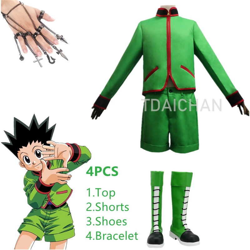 Hunter Gon Cosplay Costume | Costumes Hunter Child | Hunterx Hunter ...