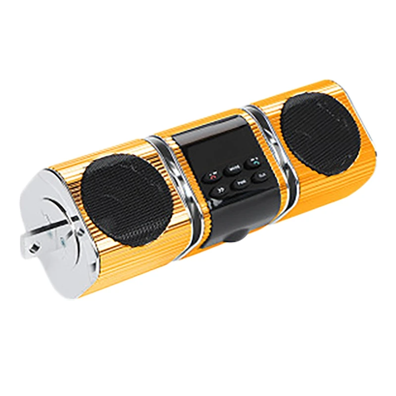 Waterproof Bluetooth Motorcycle Stereo Speaker Amplifier System MP3 FM ...