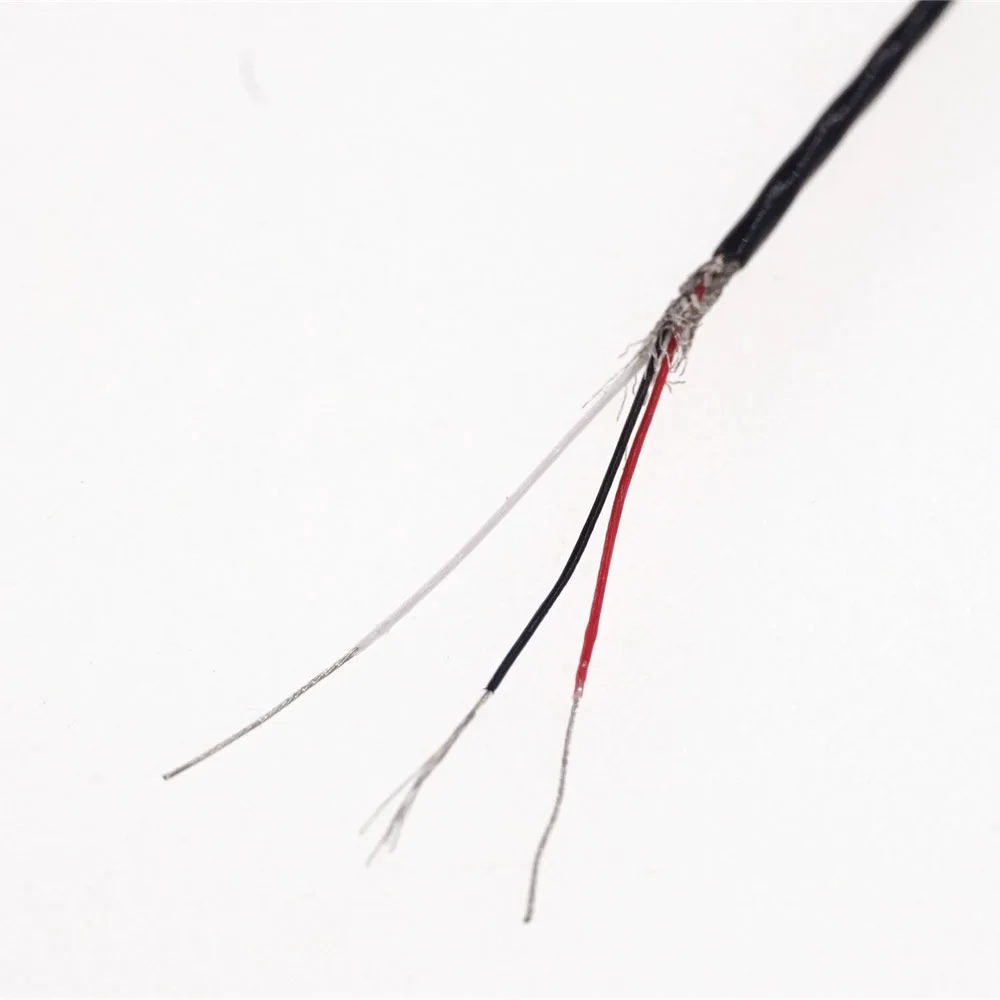 5 meter Superfine 3 Cores Micro Cable AWG 34 electronic wire Outer ...