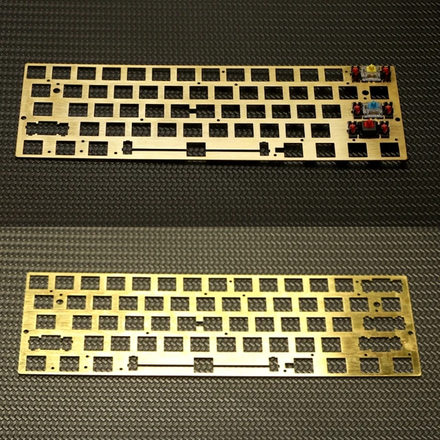 60% Brass Drawing Concurrence Positioning Plate GH60 GK61 PCB Plate ...